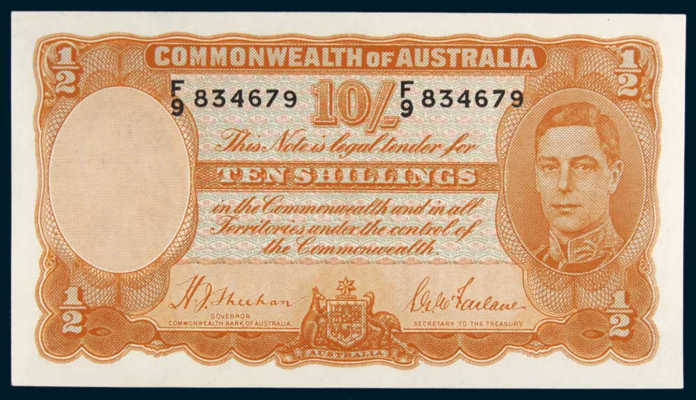 Australian Pre-Decimal Banknotes - Commonwealth Issues - Sale 102 ...