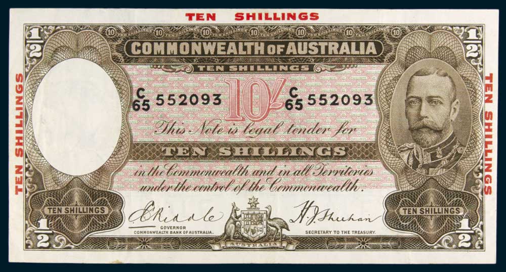 Australian Pre-Decimal Banknotes - Commonwealth Issues - Sale 102 ...