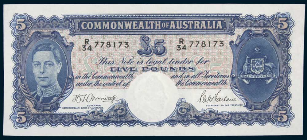 Australian Pre Decimal Banknotes - Sale 106 - Noble Numismatics