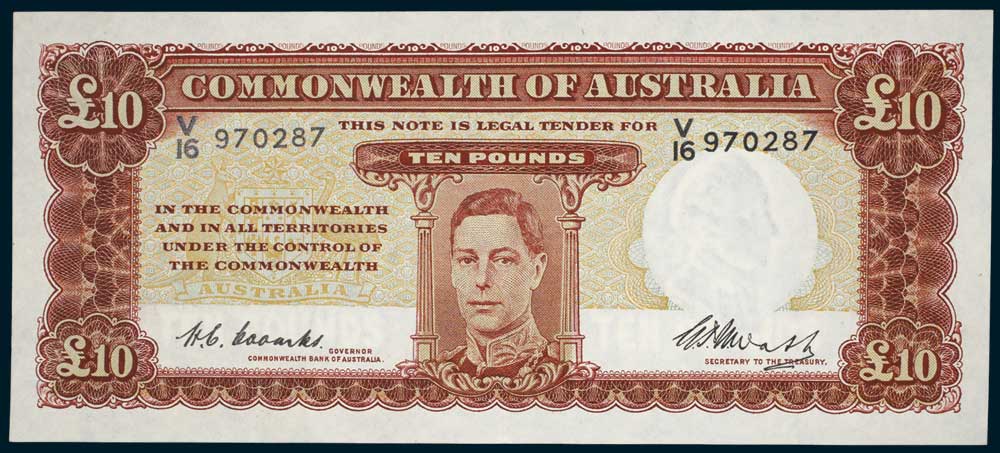 Aust. Banknotes - Commonwealth Issues - Pre Decimal - Sale 113 - Noble ...