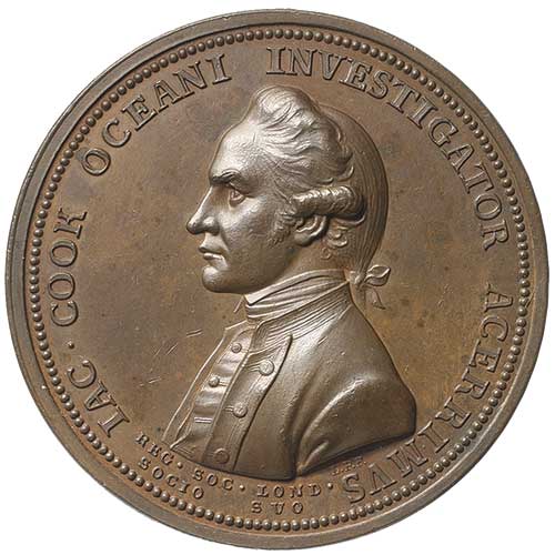 Captain Cook Medals - Sale 113 - Noble Numismatics