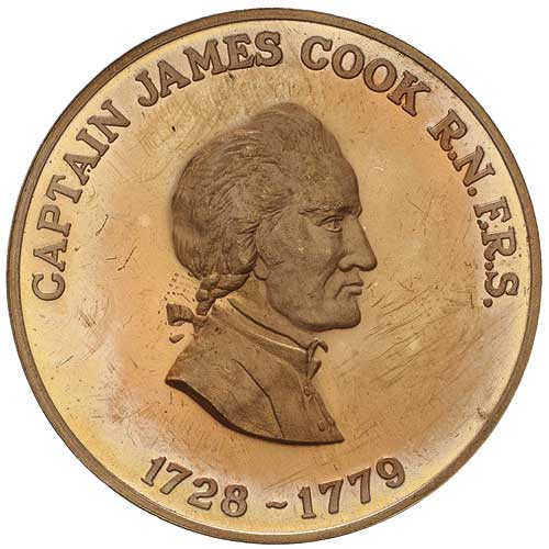 Captain Cook Medals - Sale 113 - Noble Numismatics
