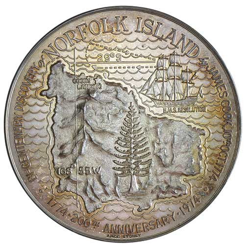 Captain Cook Medals - Sale 113 - Noble Numismatics
