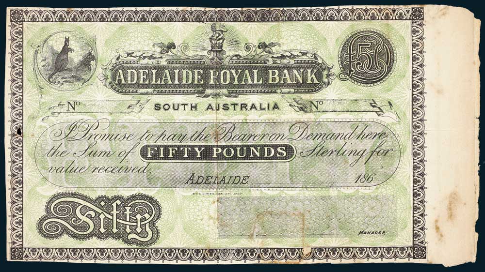 Aust. Banknotes - Private Bank Issues - Sale 123 - Noble Numismatics
