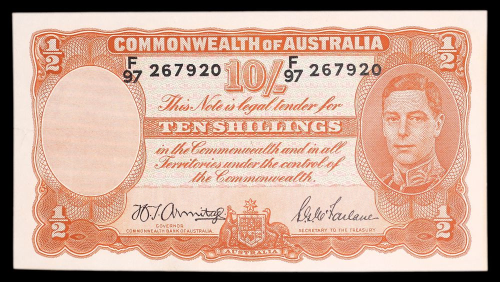 Aust. Banknotes - Commonwealth Issues - Pre-Decimal - Sale 136 - Noble ...