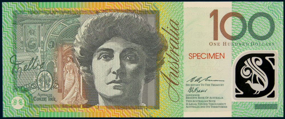 Australian Banknotes - Decimal Specimen Notes - Sale 89 - Noble Numismatics