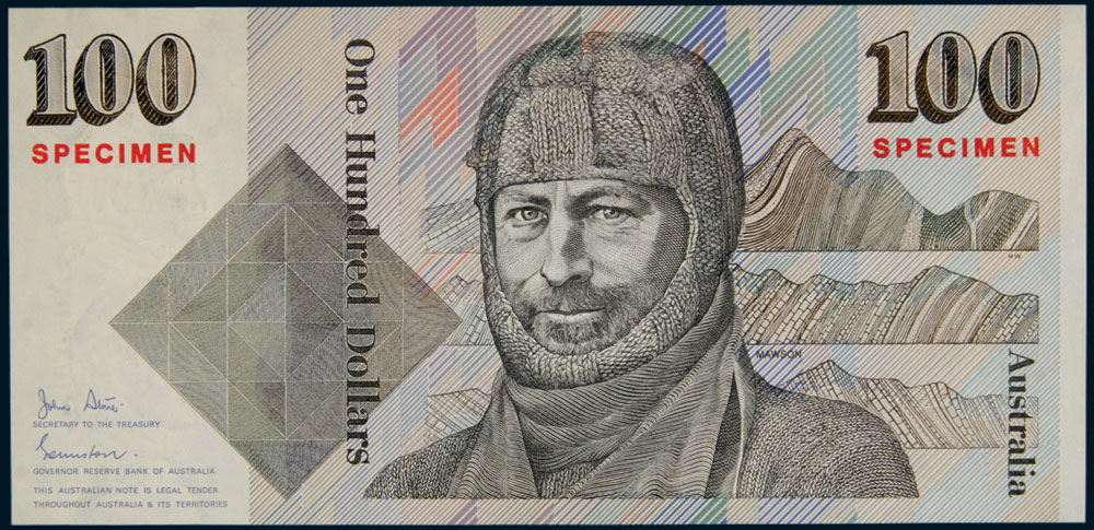 Australian Banknotes - Decimal Specimen Notes - Sale 89 - Noble Numismatics