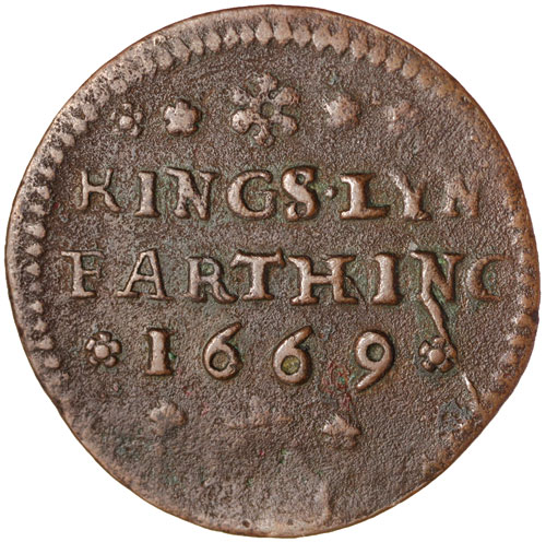 W.J. Noble British Collection - 17th Century Tokens - Sale 91 - Noble ...