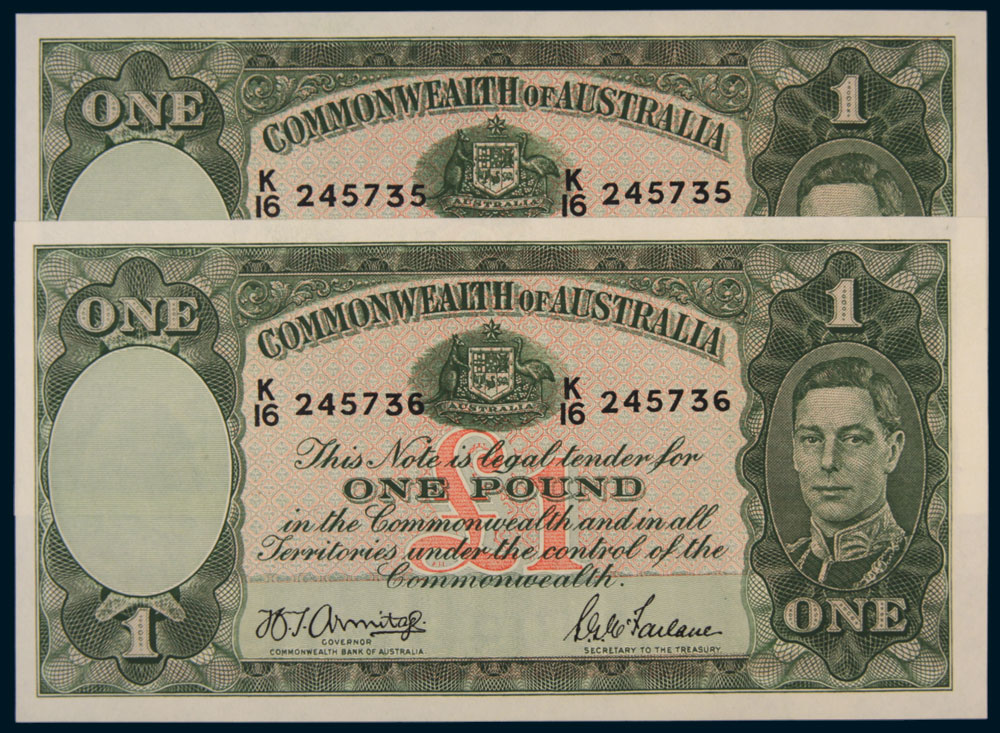 Australian Banknotes - Commonwealth Issues - Pre-Decimal - Sale 91 ...