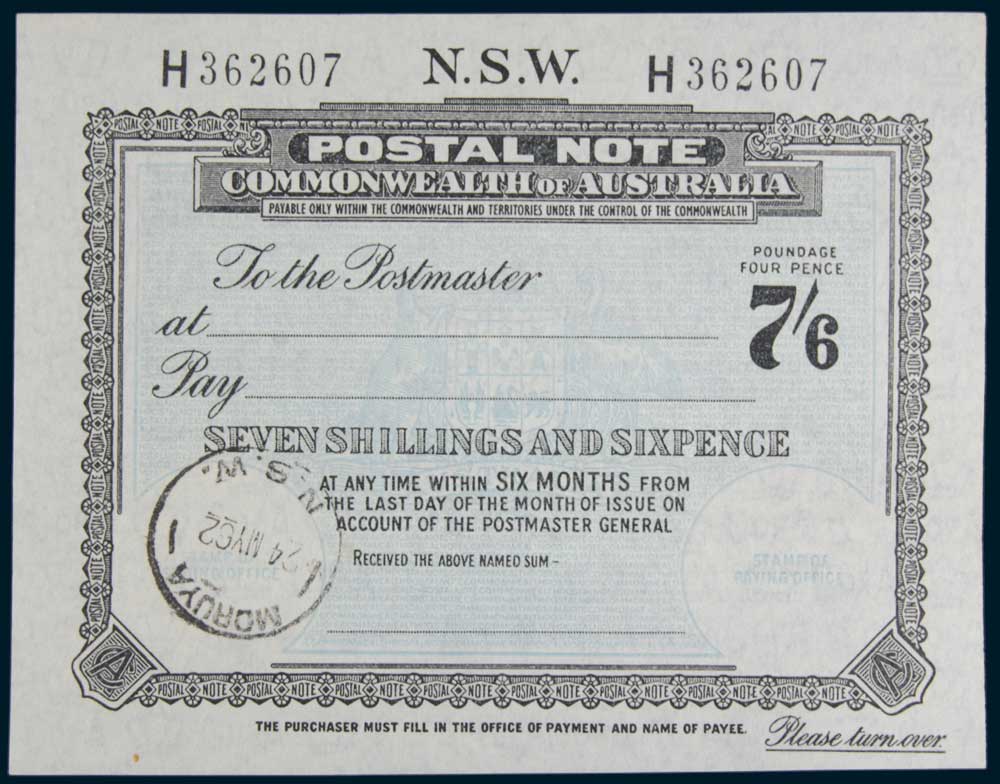 Postal Notes - Sale 97 - Noble Numismatics
